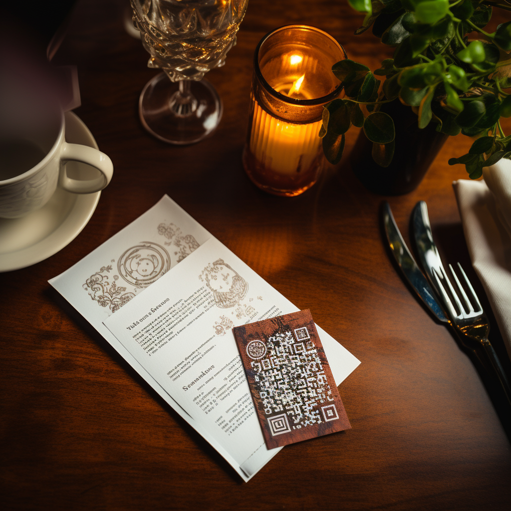Digital menu
